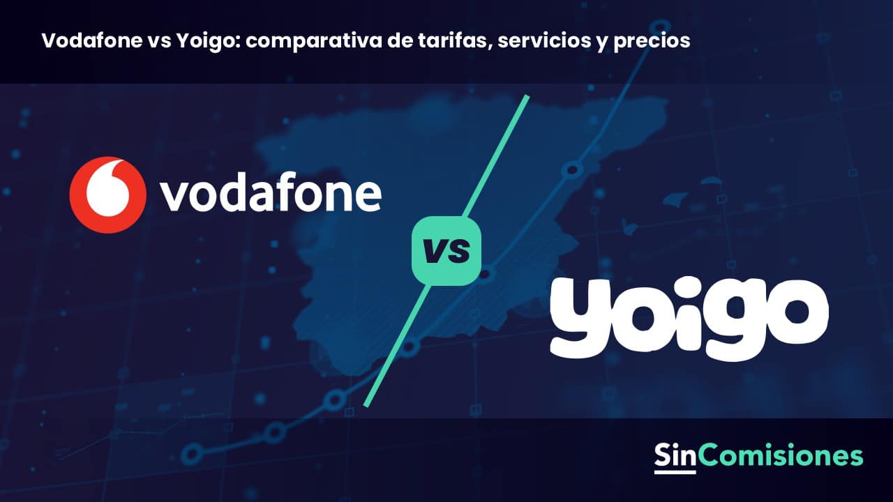 Comparativa de tarifas y servicios de Vodafone y Yoigo